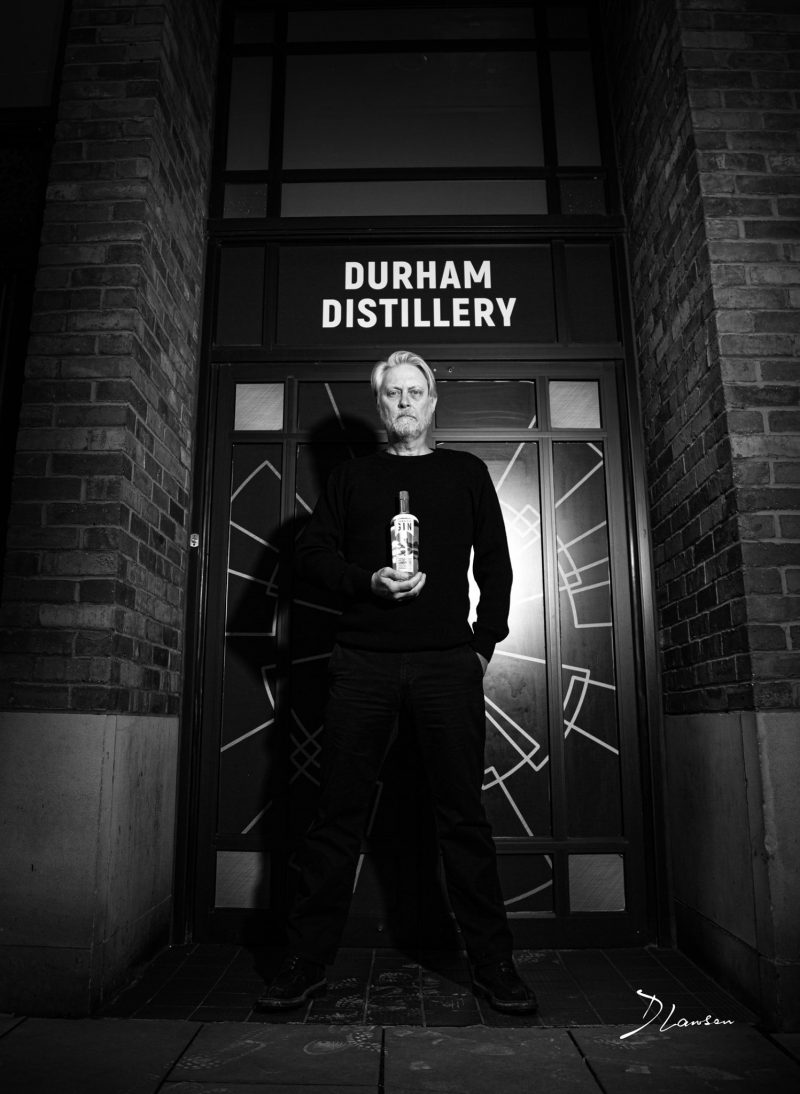 Durham Distillery 🍸 Photoshoot 📸 with dramatic B/W Business Portraits